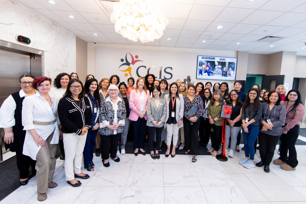 A New Welcome: CCIS Unveils Renovated Lobby - Calgary Catholic ...